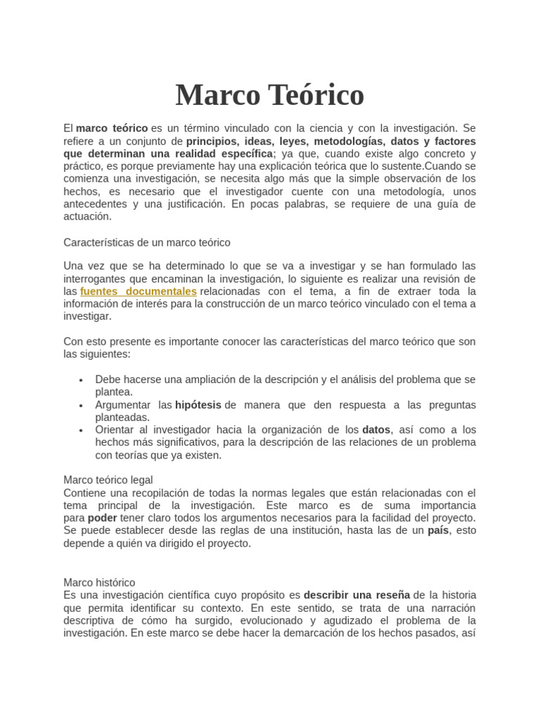 Marco TeÃ Rico | PDF | Teoría | Paradigma