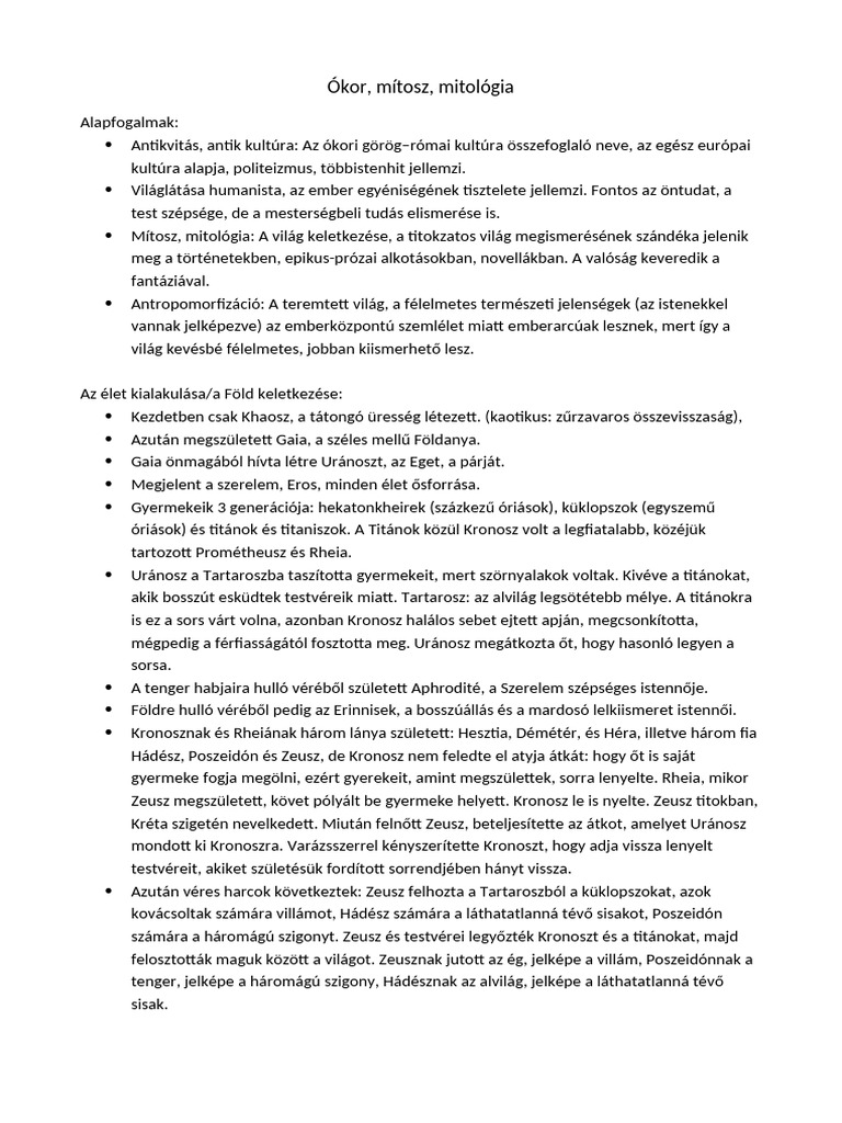 Ókor | PDF