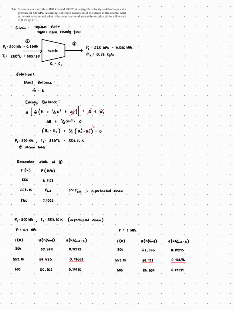 Assignment #1 (Nozzles) | PDF