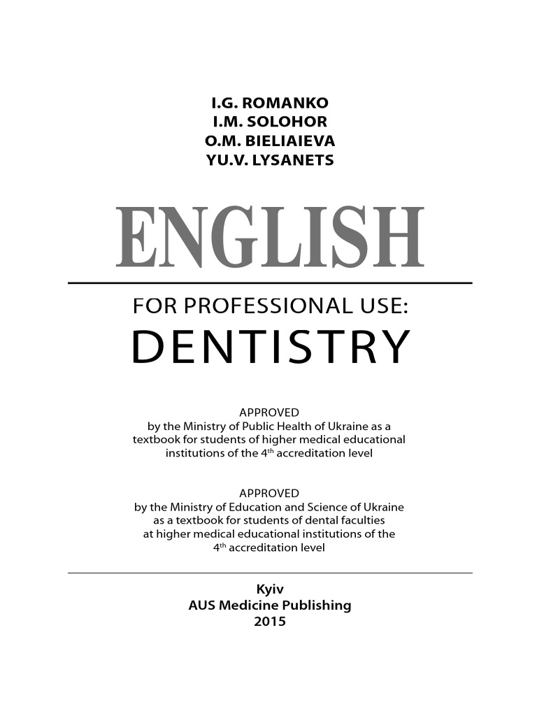 Romanko - English-Stomat - Outlines - Out | PDF