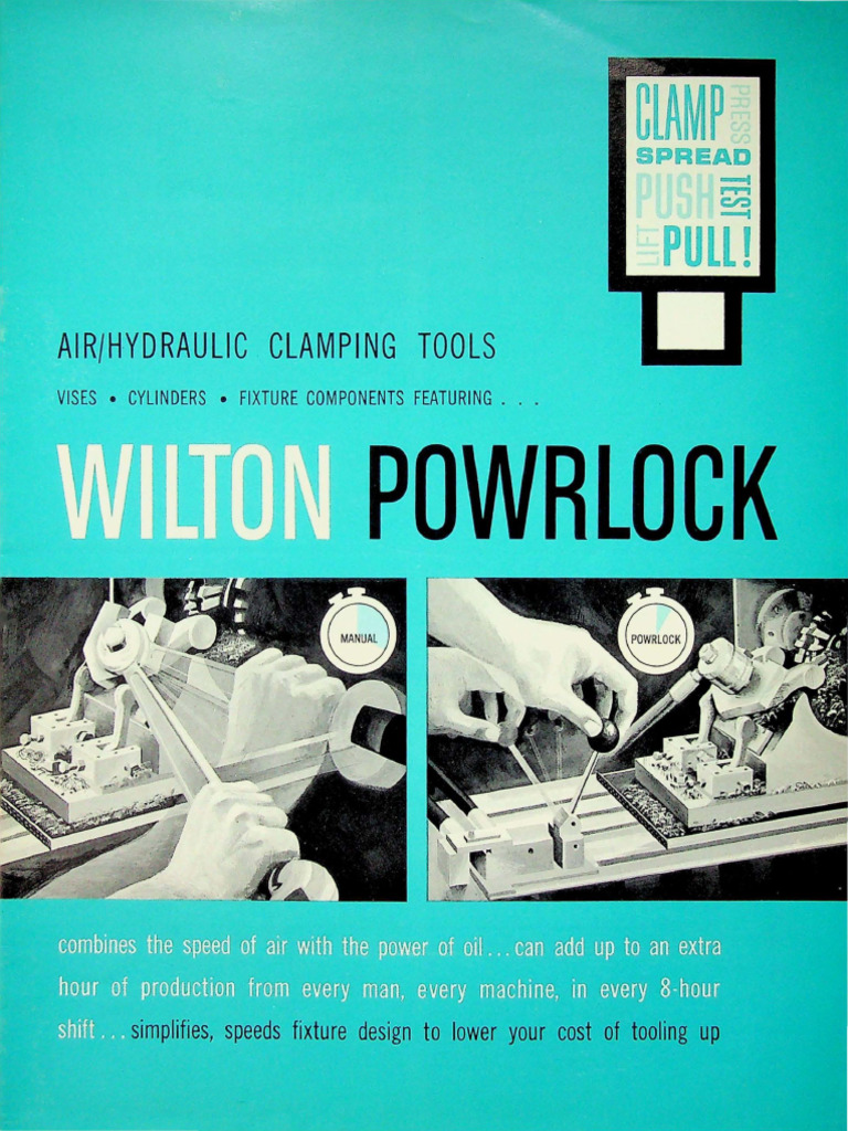 Wilton PowRlock Clamping System Benefits | PDF | Pump | Mechanical ...
