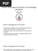 12 Project Management Principles | PDF | Leadership | Project Management