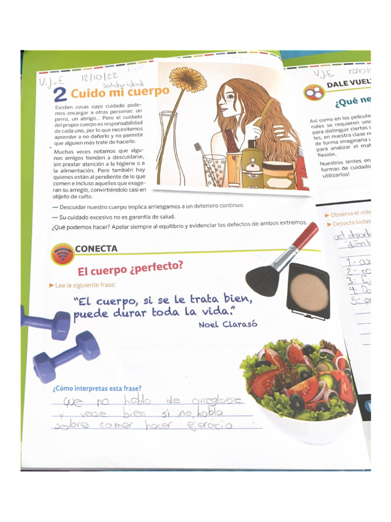 2 Cuido Mi Cuerpo | PDF