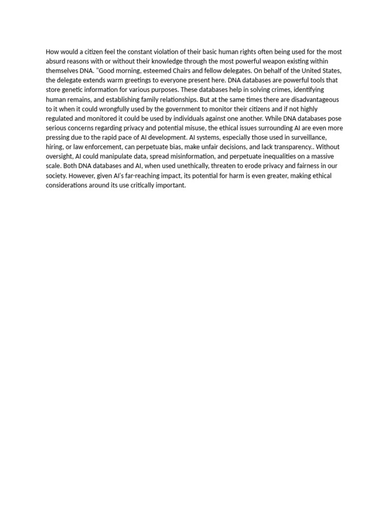 opening speech | PDF