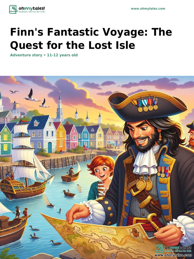 Finn's Quest for Lost Treasure | PDF | Sea