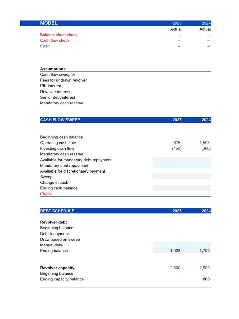 debt-modeling | PDF | Debt | Interest