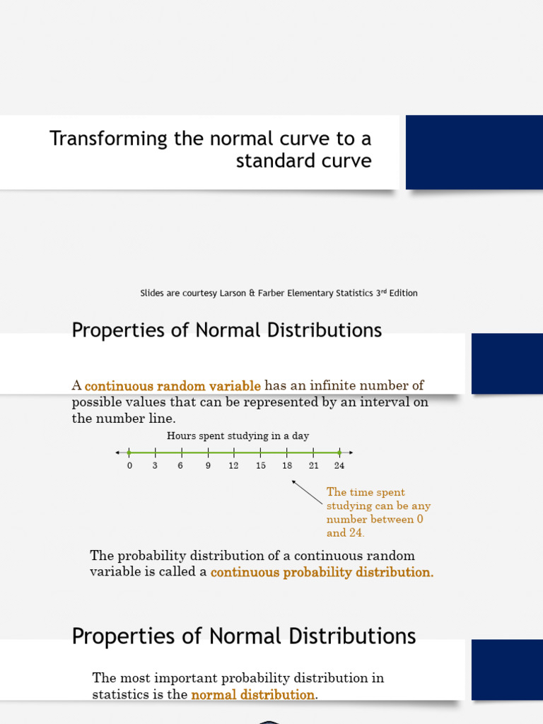 CLI 240 BIOSTATISTICS Normal and Standard Curve | PDF | Normal Distribution | Standard Deviation
