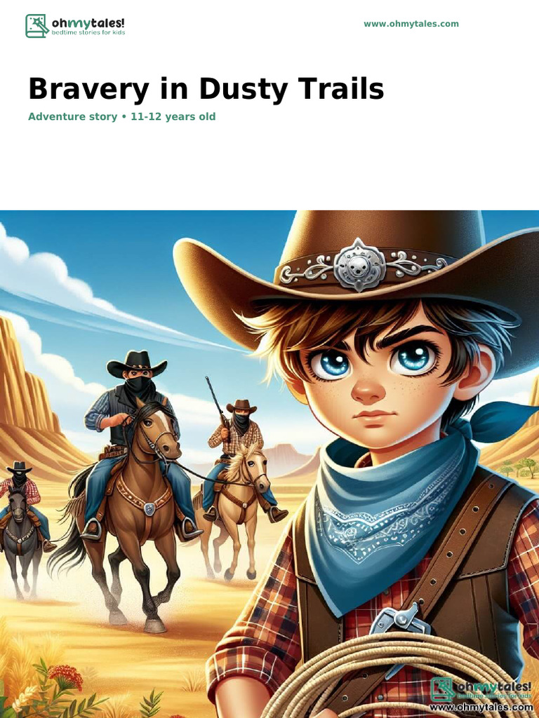 Jake's Rodeo Adventure in Dusty Trails | PDF | Cowboys | Rodeo