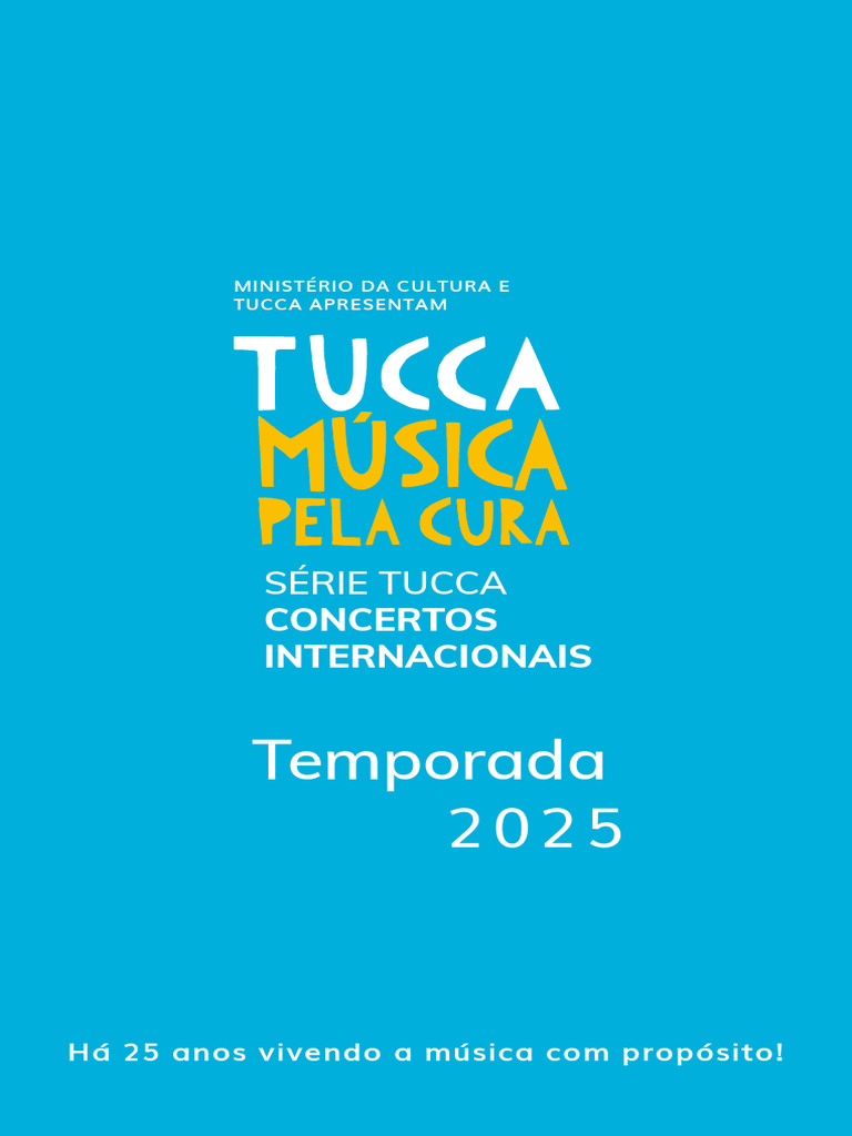 Concertos Internacionais TUCCA 2025 | PDF | Johannes Brahms | Robert ...