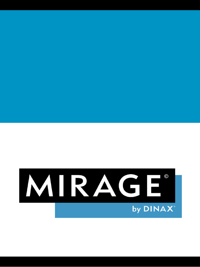 Manual Del Usuario de Mirage | PDF | Ventana (informática) | Impresora (Computación)