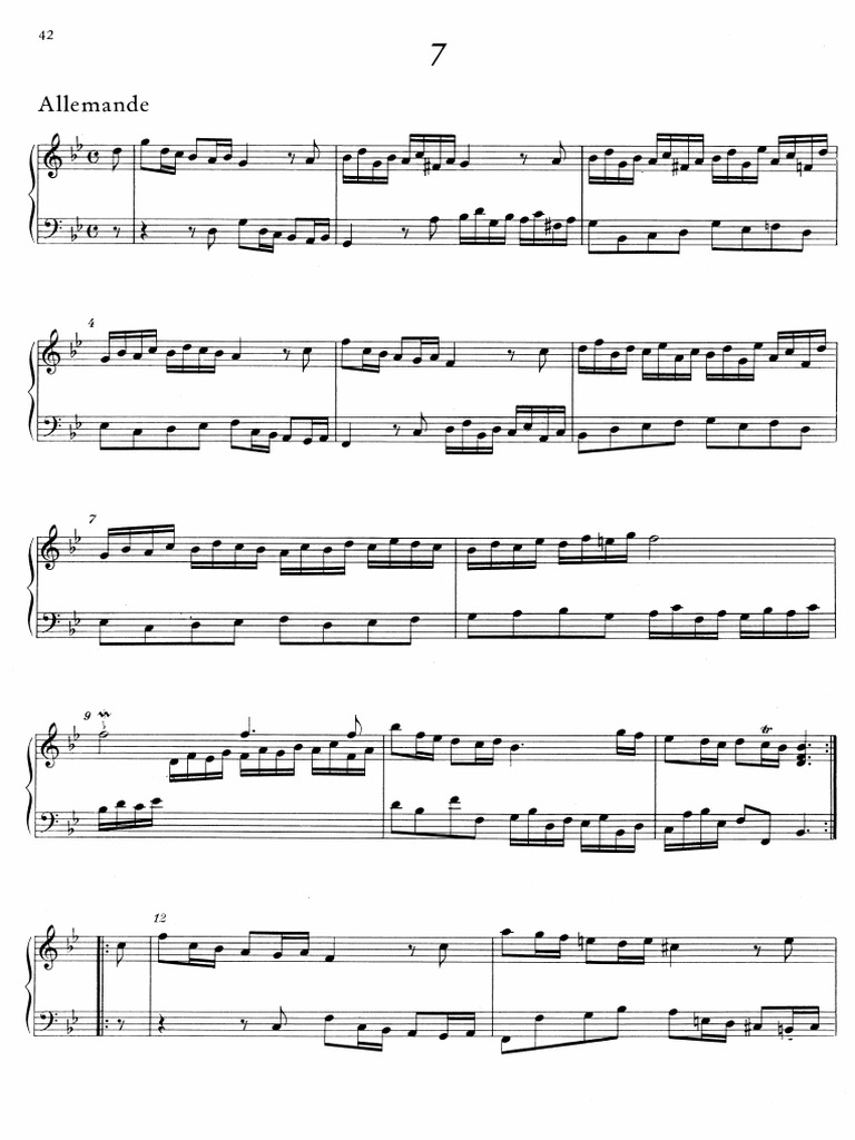 Handel Suite in G Minor | PDF