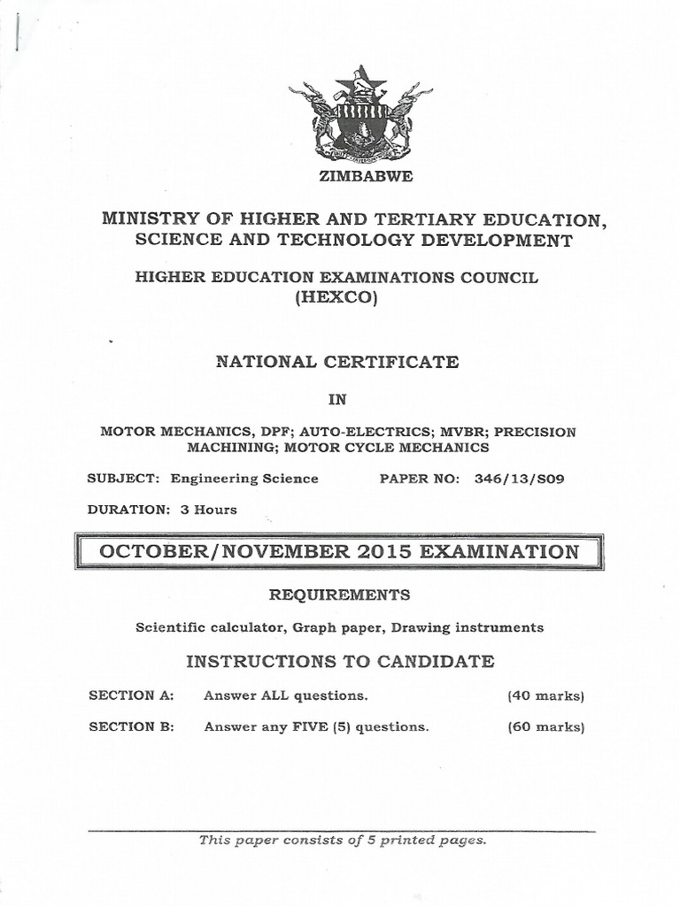 Eng Sci Nov2015 | PDF