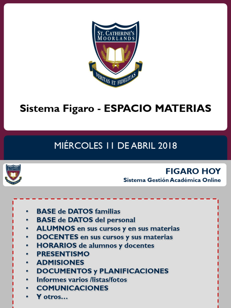 Subida de Programas en Figaro | PDF