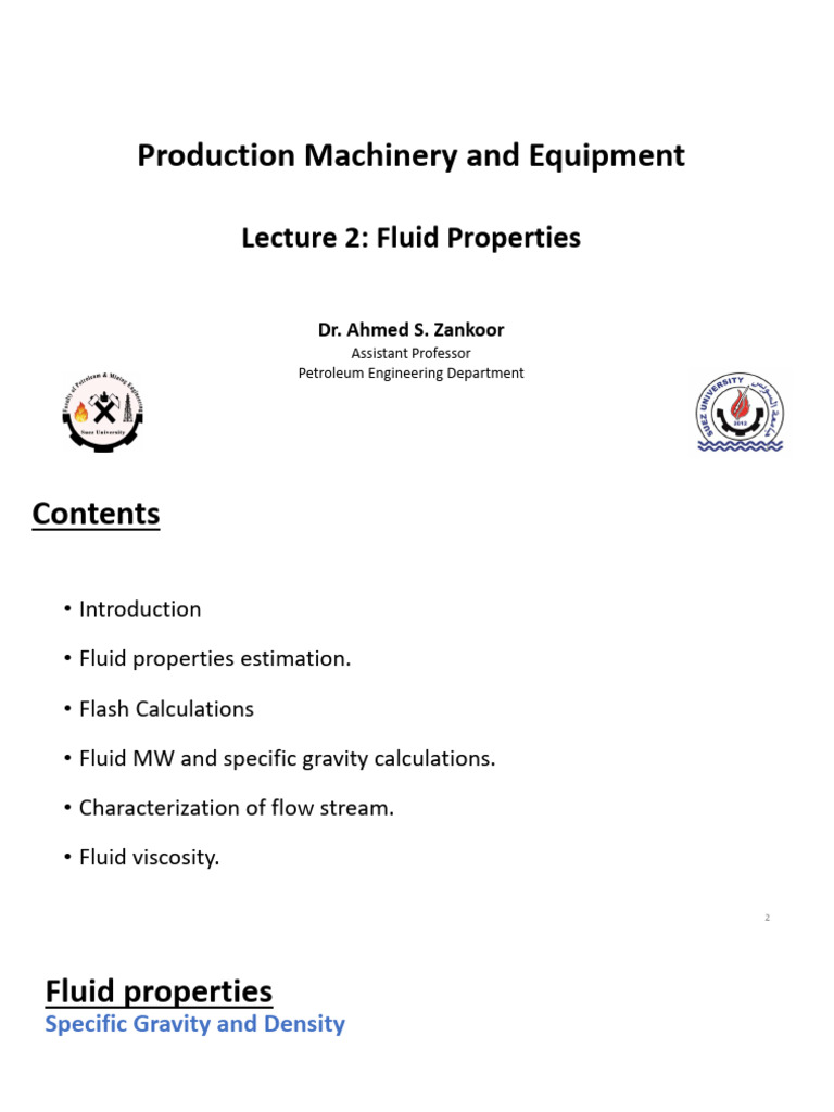 2- Fluid Properties | PDF | Viscosity | Liquids