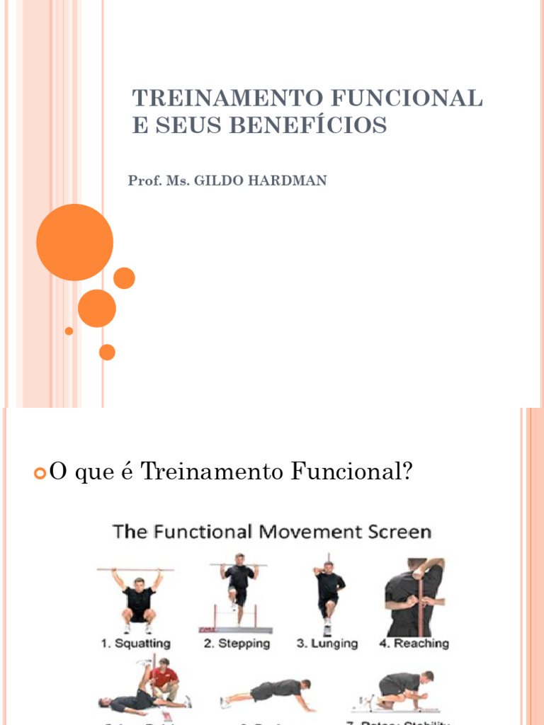 Treinamento Funcional e Seus Benefícios | PDF