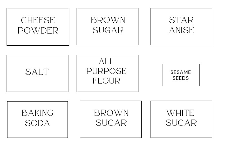 Black and White Monochromatic Food Label | PDF
