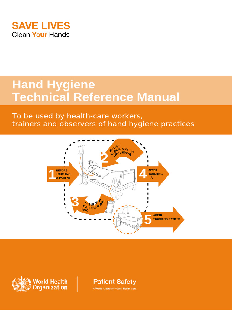 Hand Hygiene Reference Manual | PDF | Hospital Acquired Infection ...
