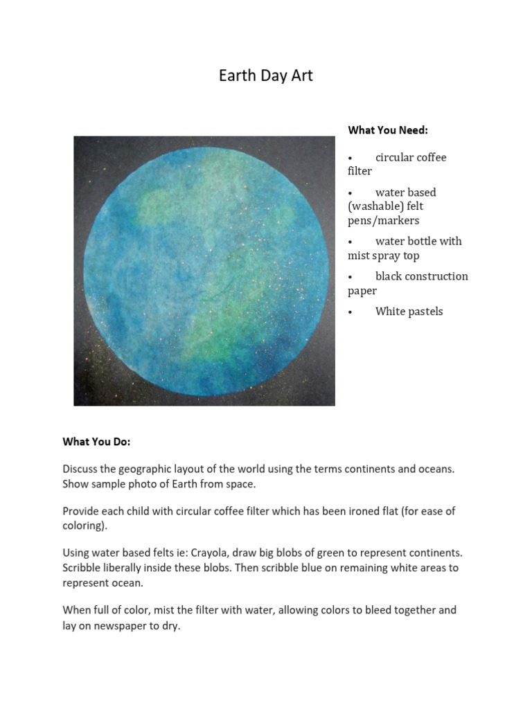 Earth Day Art | PDF
