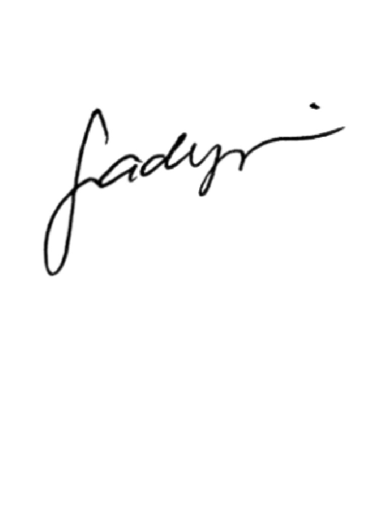 Signature Lady Ann | PDF