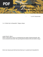 A Perfect Day For Bananafish | PDF | Nature