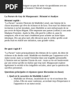 La Parure | PDF | Guy de Maupassant | Inégalité sociale
