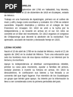 Biografía de María Quinteras de Merás | PDF | revolución mejicana ...