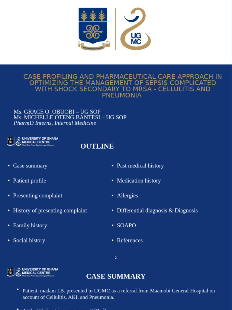 Sepsis Septic Shock Cellulitis Pneumonia AKI WorkFINAL1 | PDF | Sepsis ...