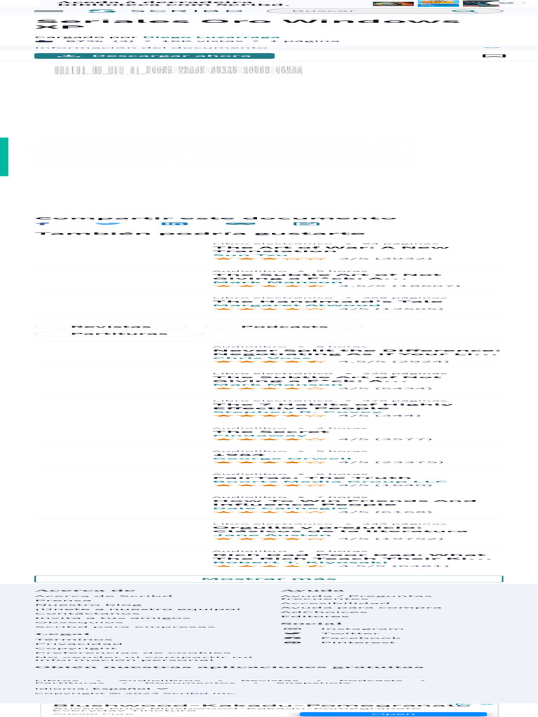 Seriales Oro Windows XP PDF | PDF | Scribd
