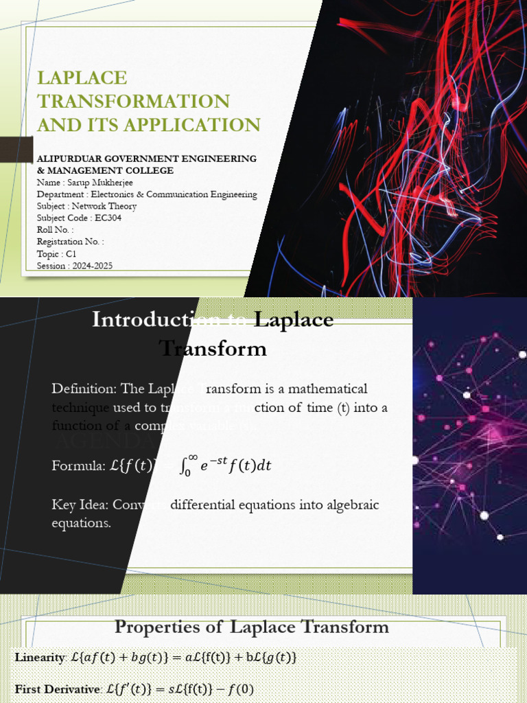 Laplace Transformation | PDF