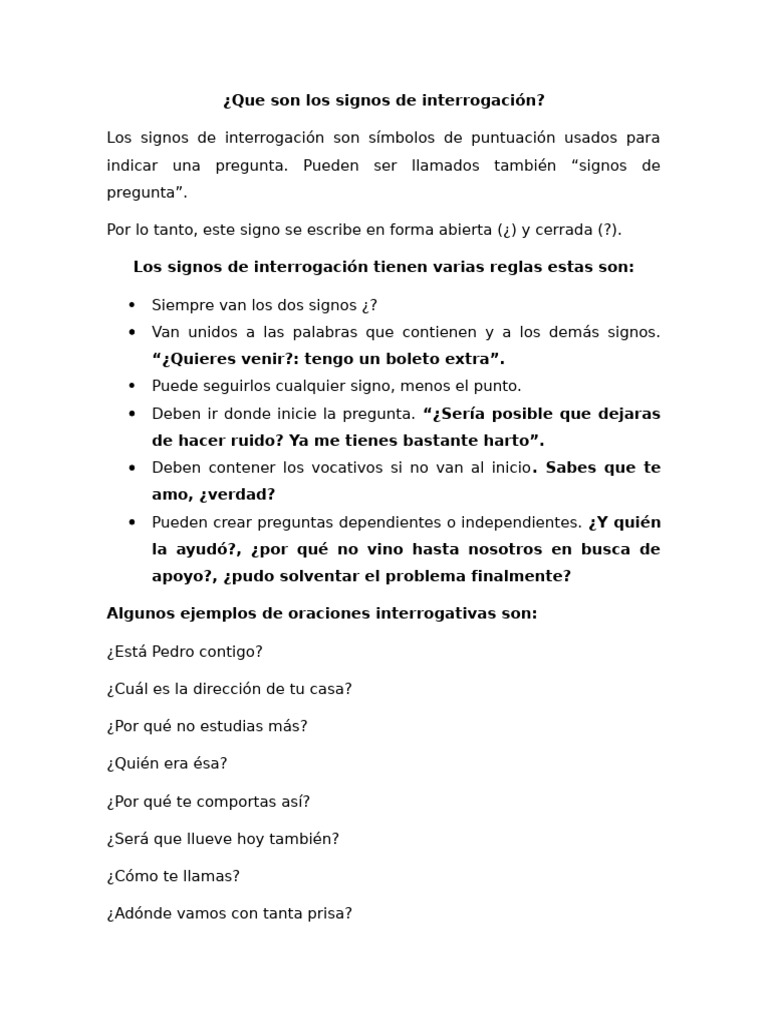 Signos de Interrogacion Kevu | PDF