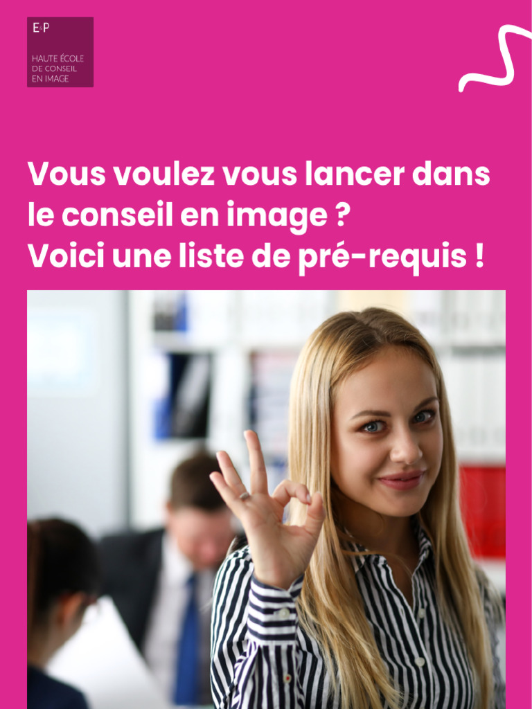 Pré-Requis - Conseil en Image | PDF