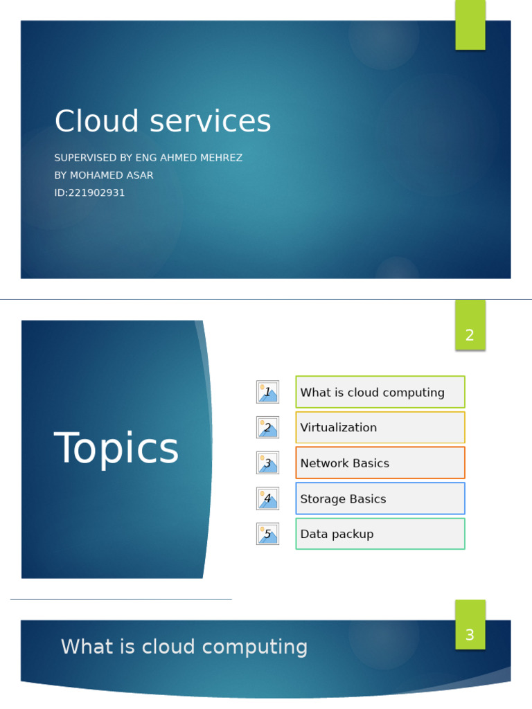 Cloud Services | PDF