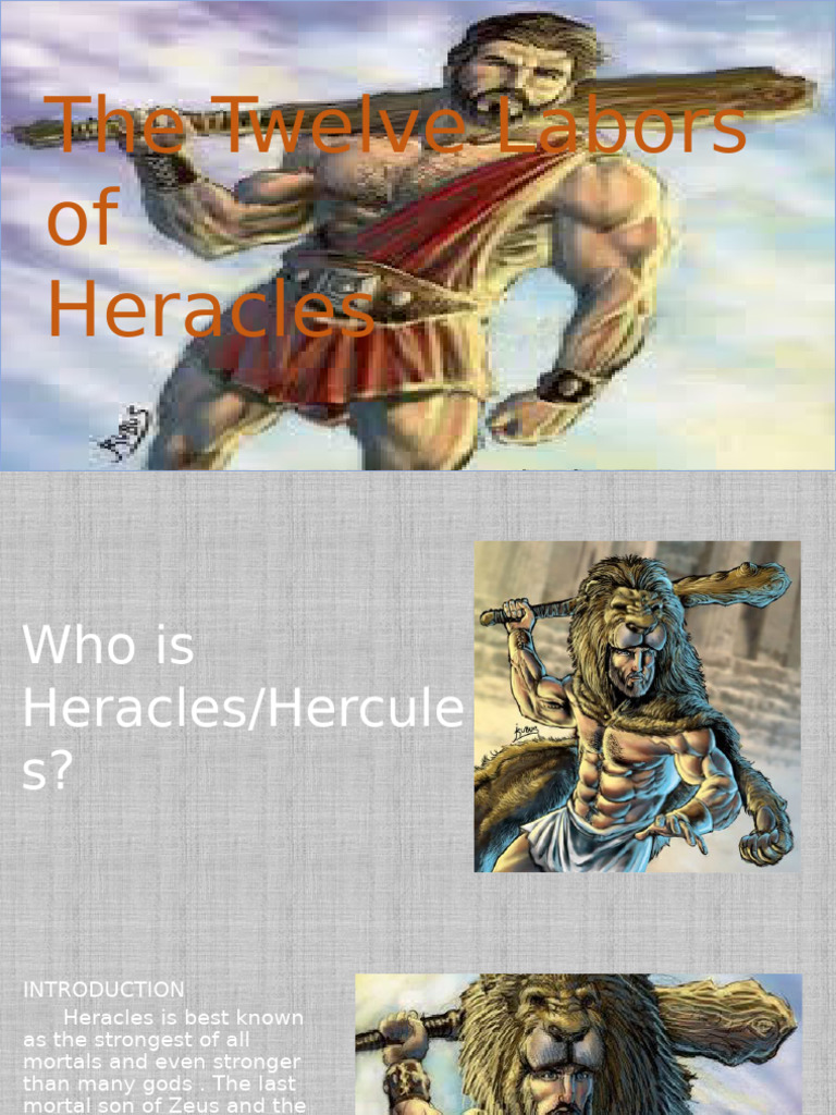 12 Labors of Hercules Samy7 | PDF | Hades | Argonauts