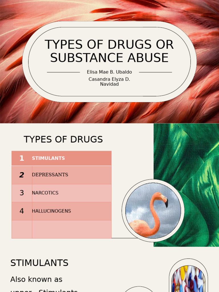 Types of Drug or Substance Abuse | PDF | Stimulant | Morphine