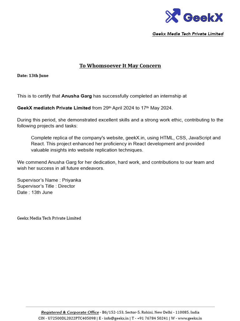 Geekx_internship_anusha[1] | PDF
