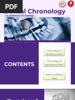 Teeth Eruption and Calcification Chart | PDF | Tooth | Human Head And Neck