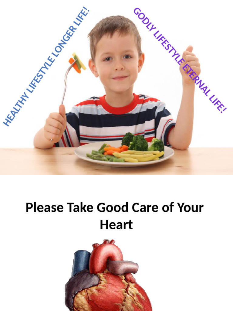 Please Take Good Care of Your Heart | PDF | Non Communicable Disease ...