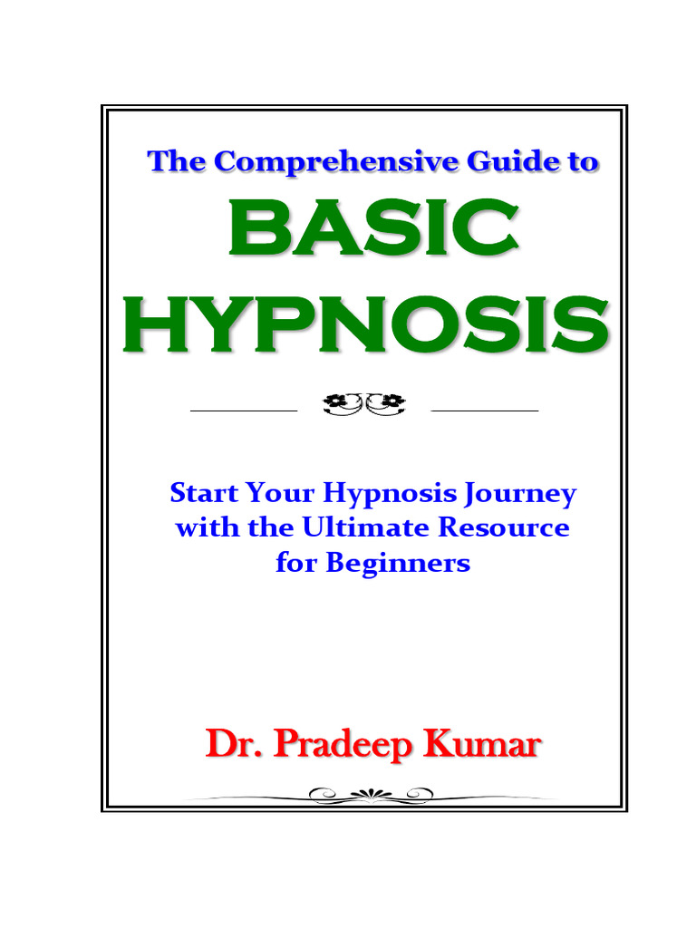 Basic Hypnosis - Index | PDF | Hypnosis | Psychotherapy