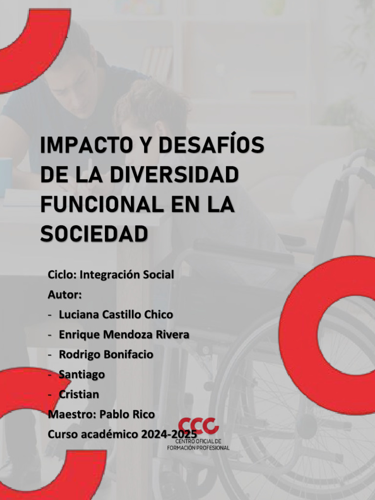 Diversidad Funcional | PDF | Invalidez | Inclusión (Educación)
