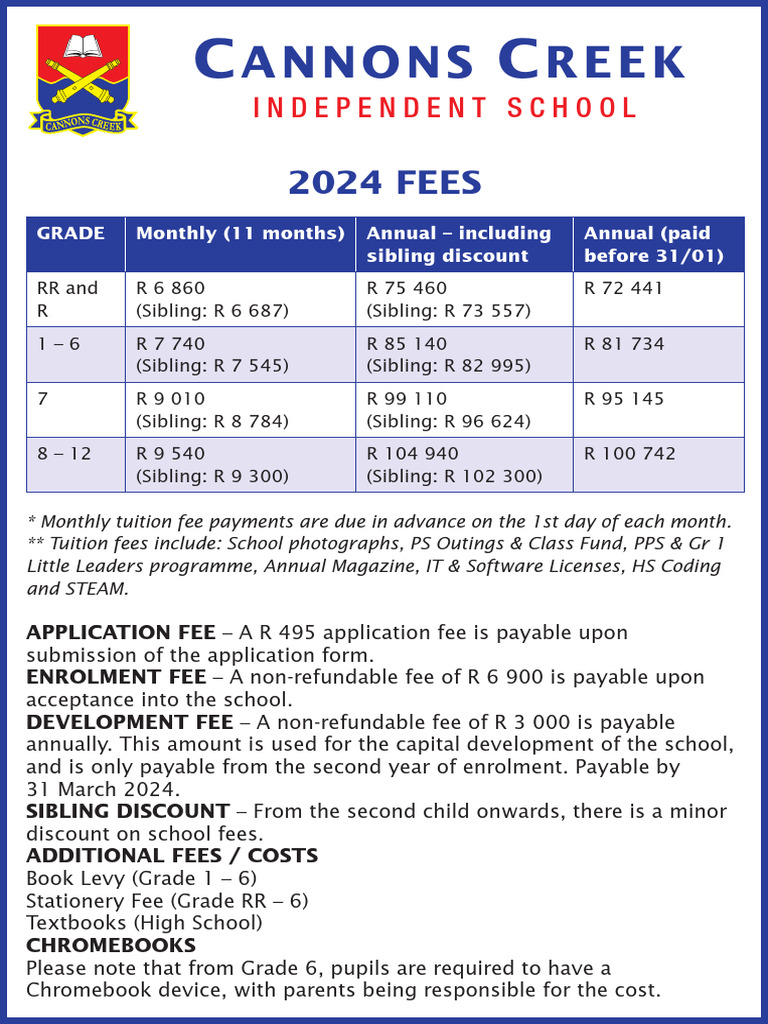 CC-2024-Fees-A5-flyer-2 | PDF | Payments