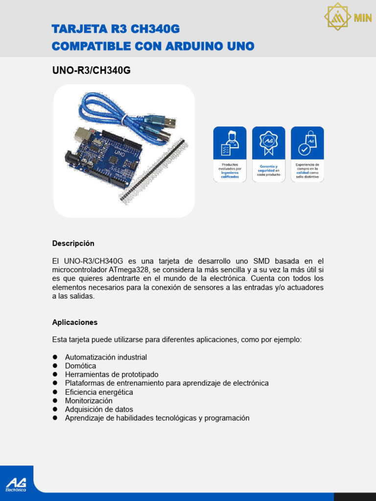 placa arduino Atmega328P-UA | PDF | Arduino | Informática