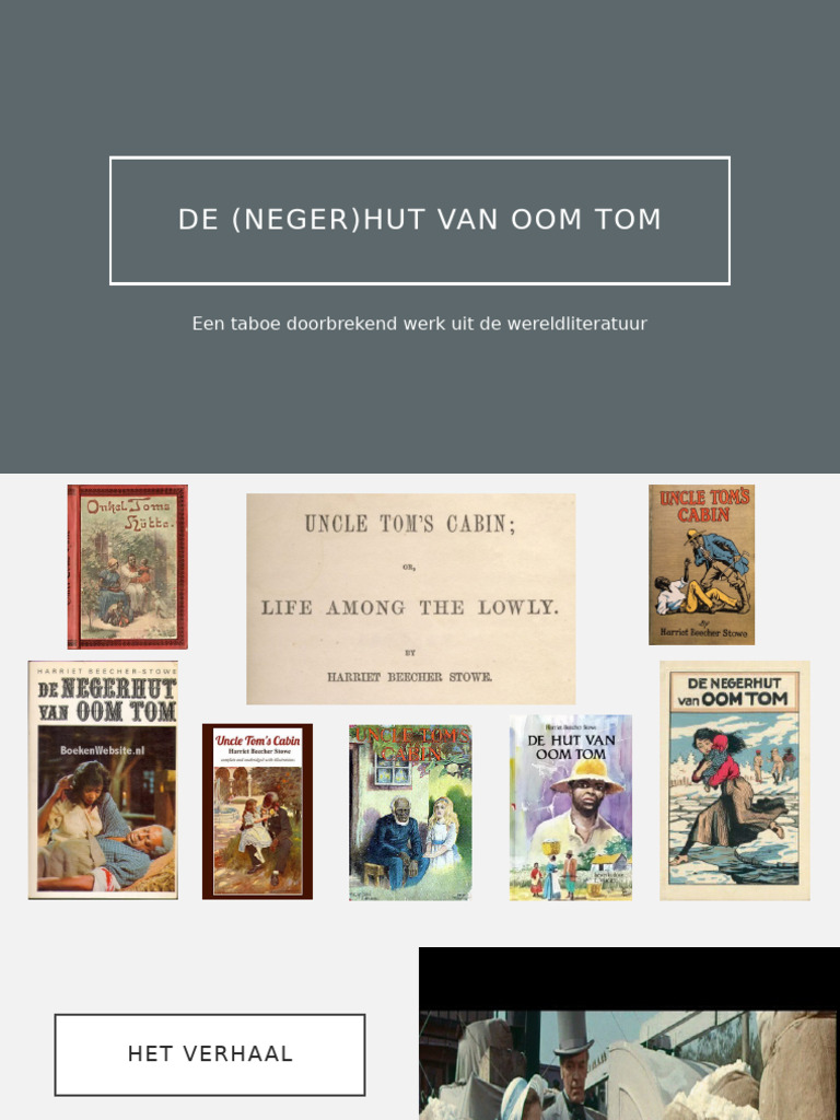 De Negerhut Van Oom Tom | PDF