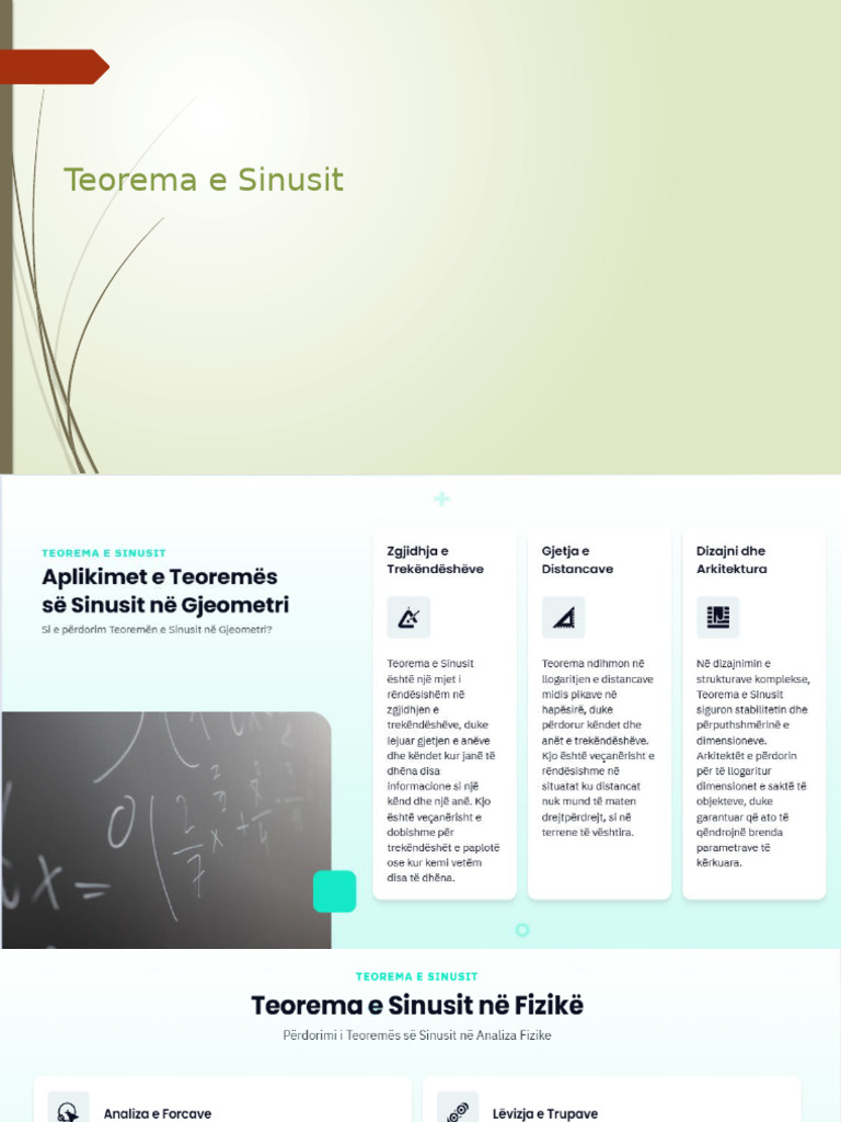 Teorema e Sinusit | PDF