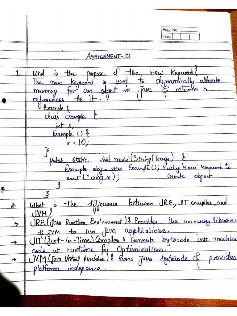 Assignment 1 of Java | PDF