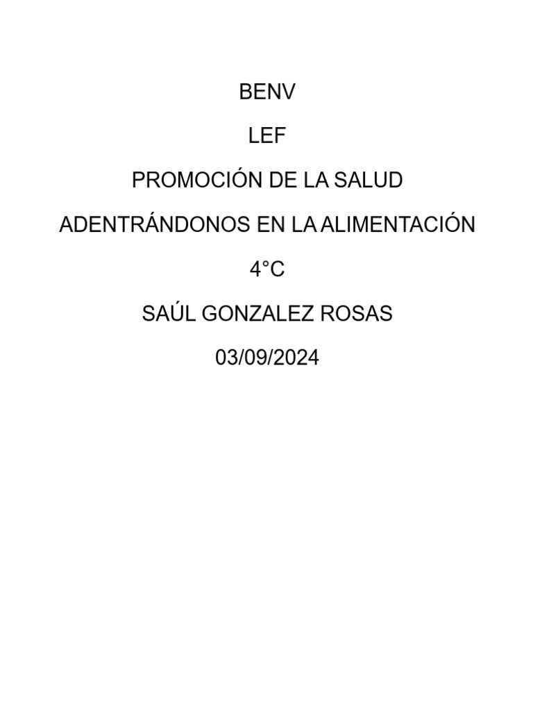 Alimentacion pdf_SGR | PDF