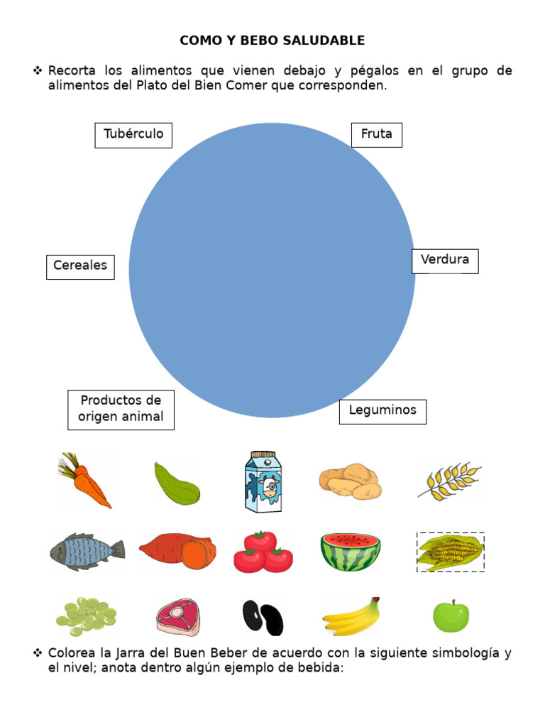 COMO Y BEBO SALUDABLE | PDF | Alimentos | Bebida