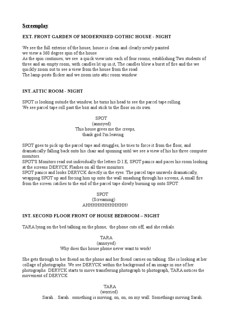 Final Script | PDF | Leisure