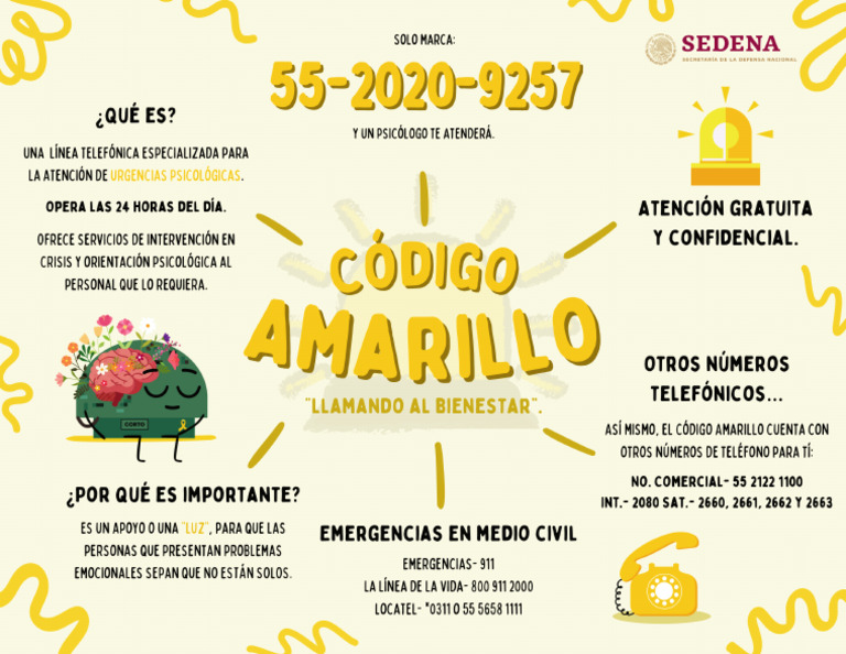 Infografia Código Amarillo | PDF