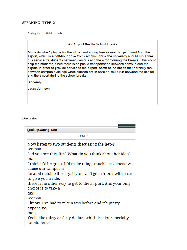 SPEAKING_TYPE_2 | PDF