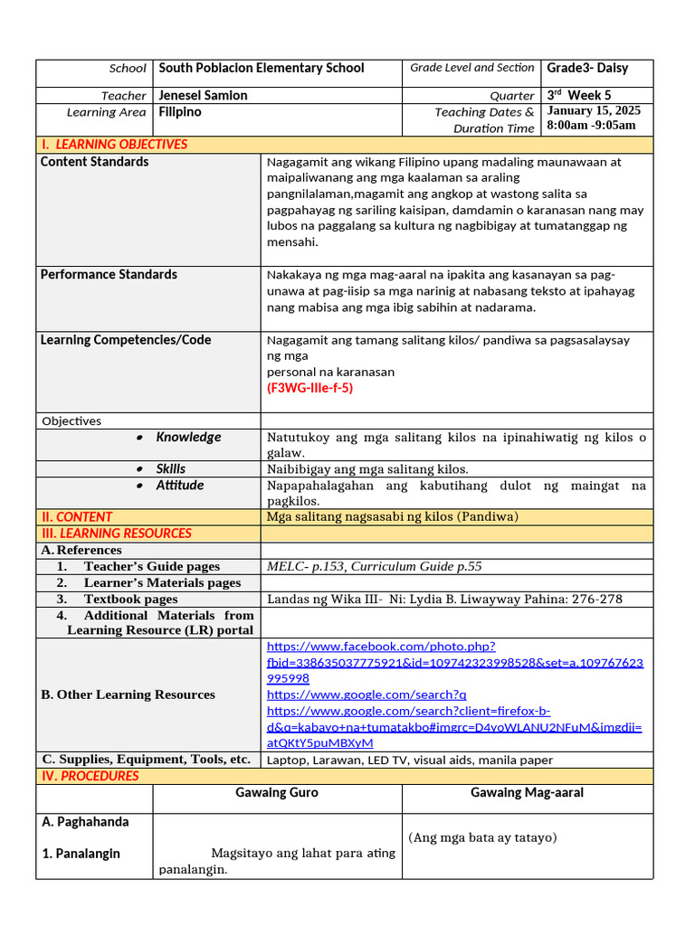 Jenesel DLP PreDemo | PDF
